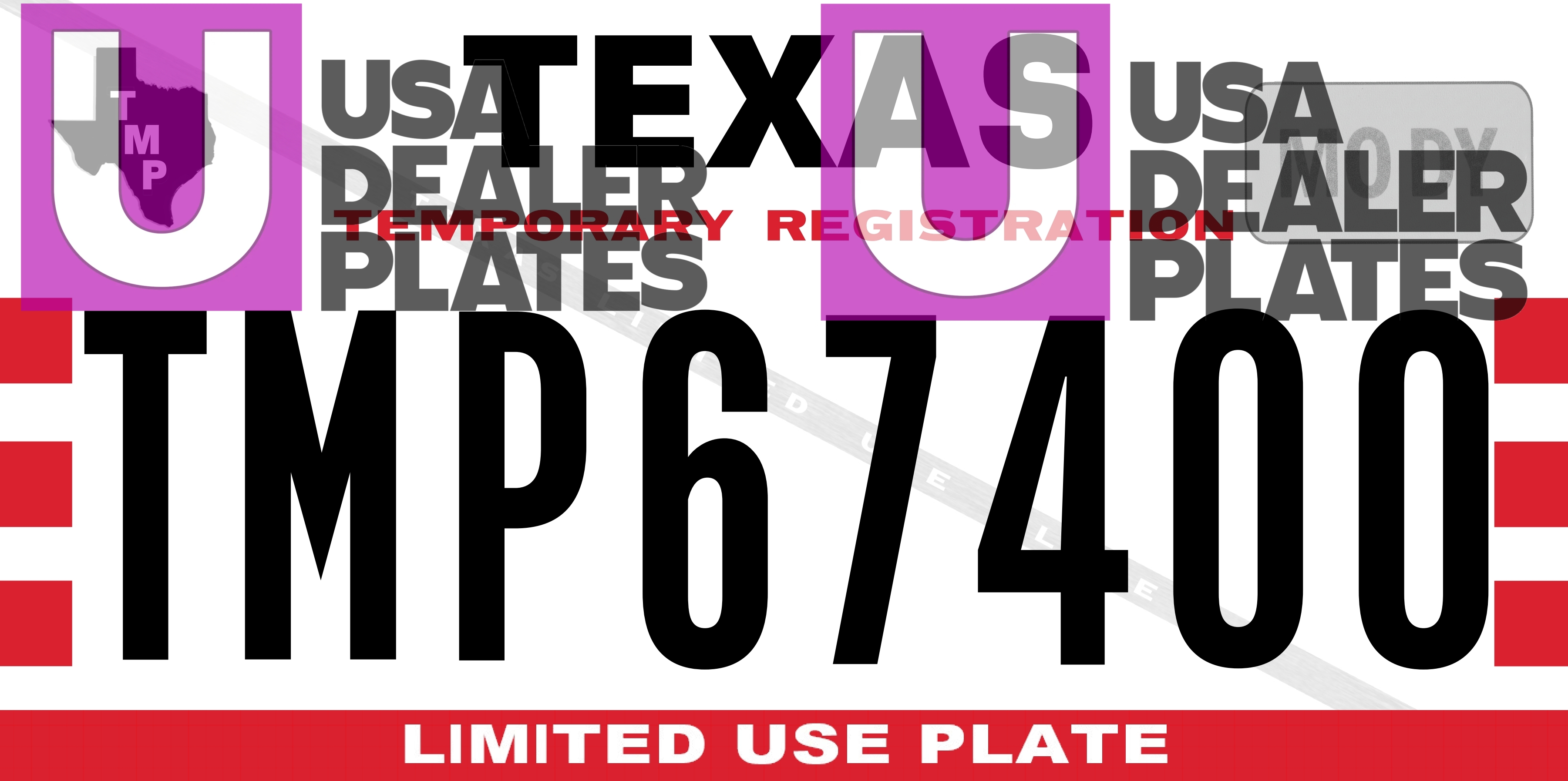 Temporary Plates & Insurance in the USA | UsaDealerPlates